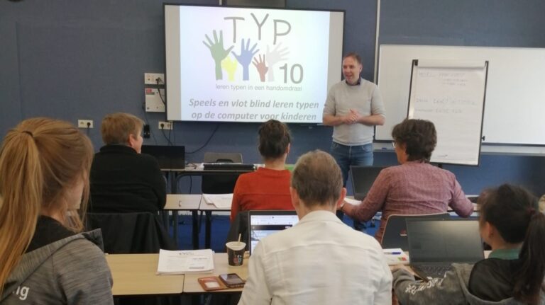 Blind leren typen - Typ10